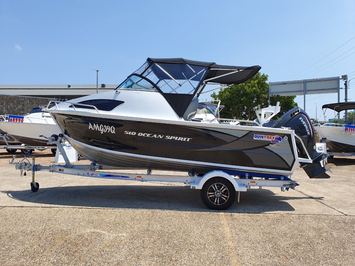 New Quintrex 510 Ocean Spirit For Sale | Caloundra Marine Boats & Services
