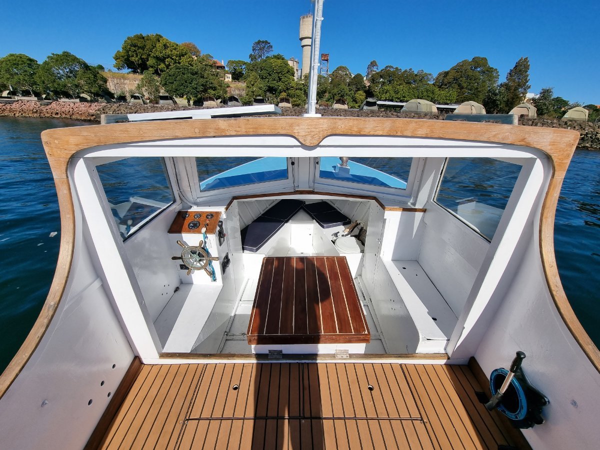 Wooden Cruiser For Sale | Hallett Boat Brokers