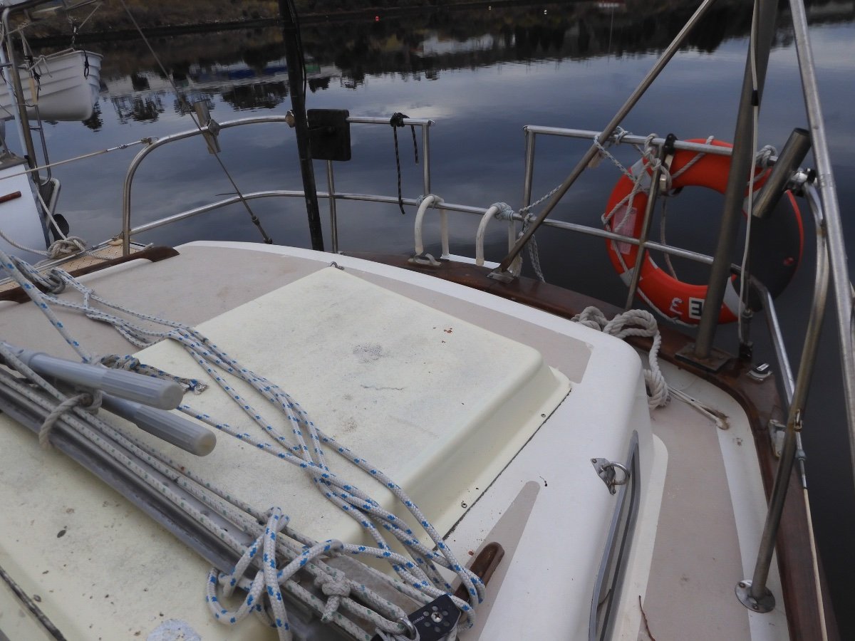 Used Cooper Seabird 37 Motorsailer New Sails, Excellent Accommodation ...