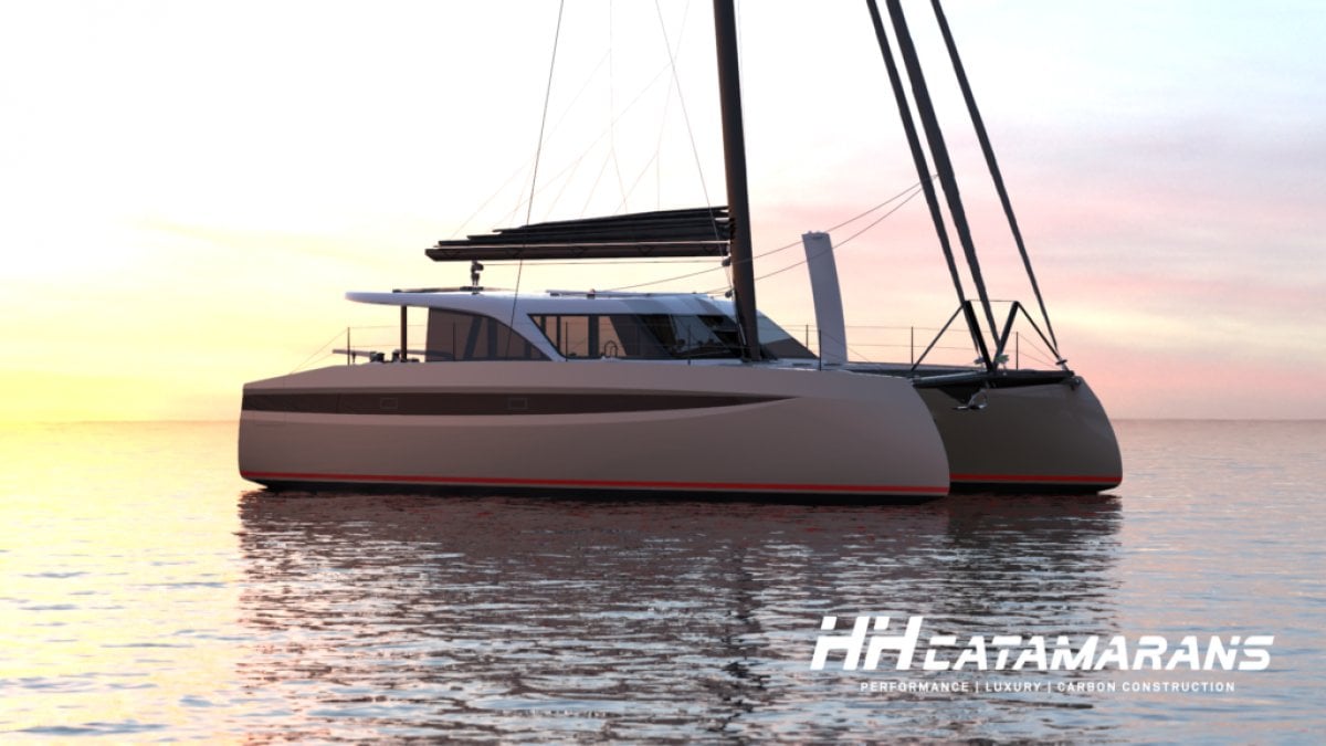 New Hh Catamarans Hh44: Sailing Catamaran for Sale | Carbon Fibre Sail ...