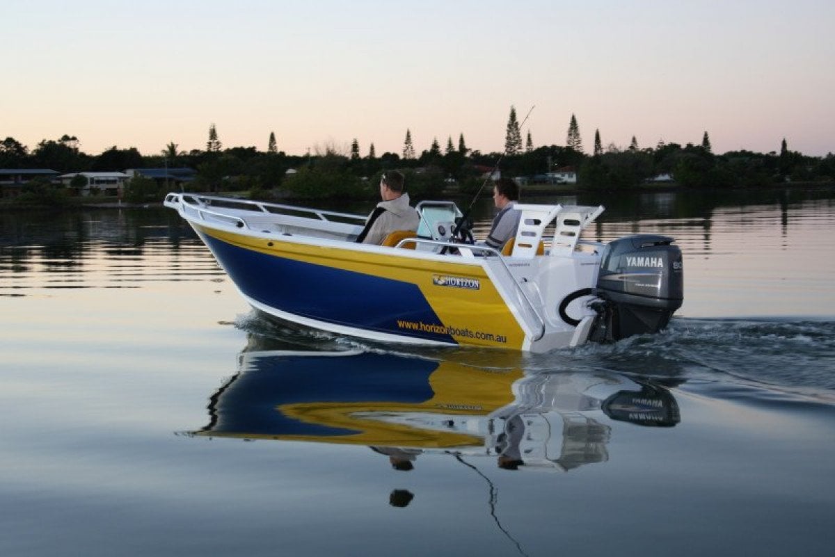 New Horizon Aluminium Boats 490 Northerner Side Console: Power Boats ...