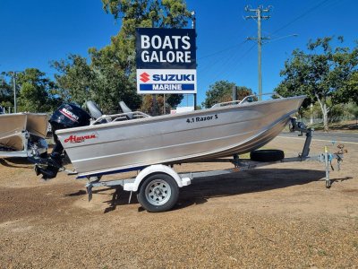Aluvan 4.1 Razor S: Power Boats | Boats Online for Sale | Aluminium ...