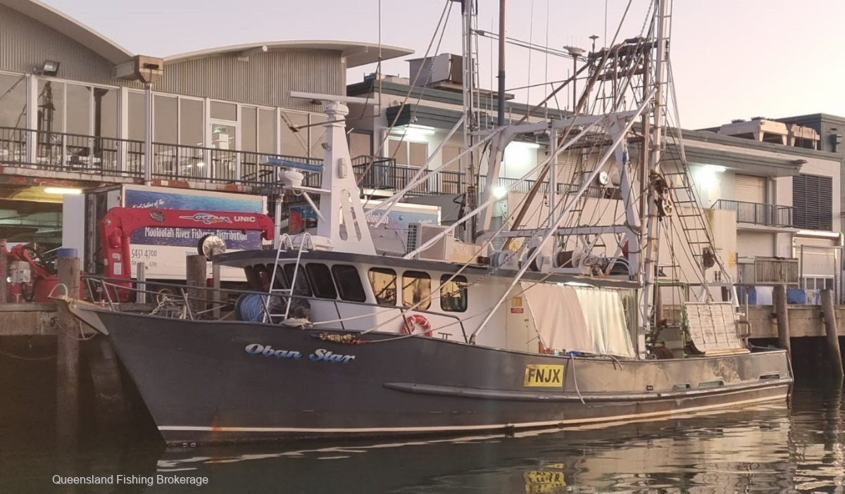 TS581 17.37M Trawler Package- Oban Star For Sale | Queensland Fishing ...