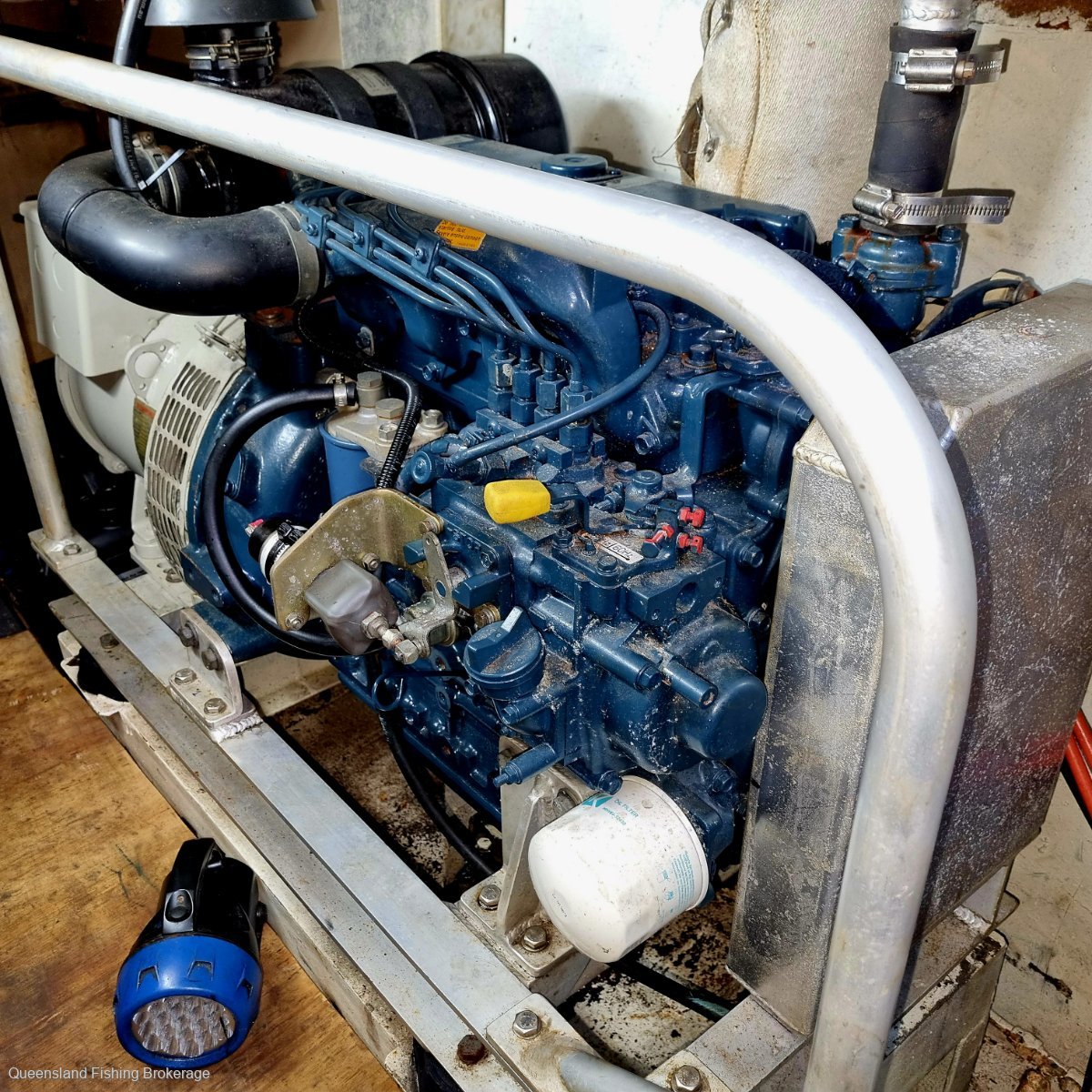 TS582 9.98m Steel Trawl Package For Sale | Queensland Fishing Brokerage