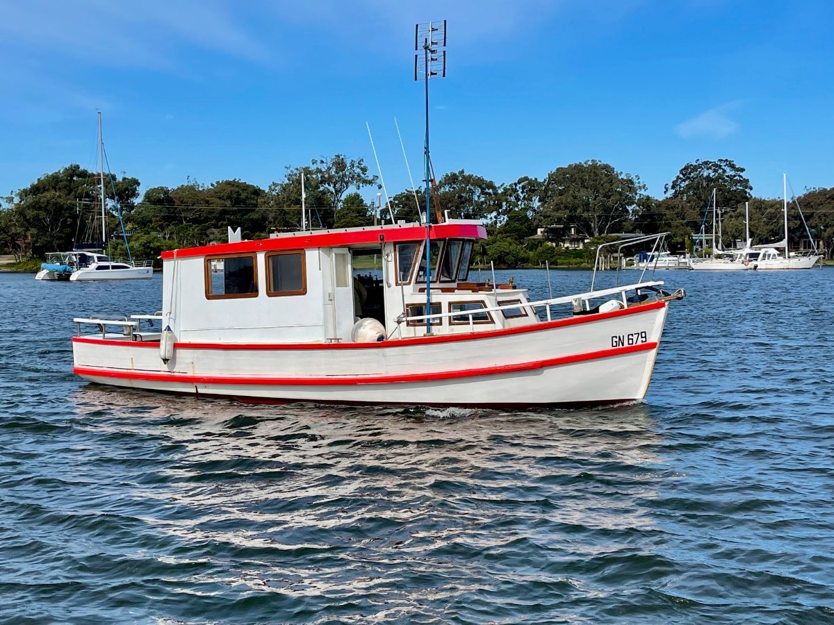 Custom Converted Timber Trawler For Sale | Webster Marine