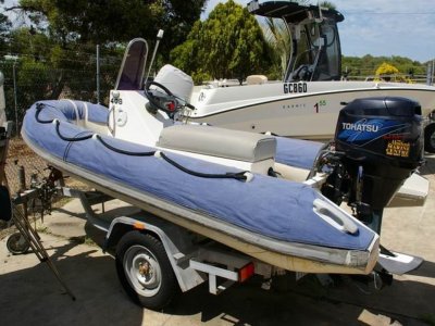 Aquapro 370 Aluminium Rib With 30hp Four Stroke: Dinghies & Tinnies ...