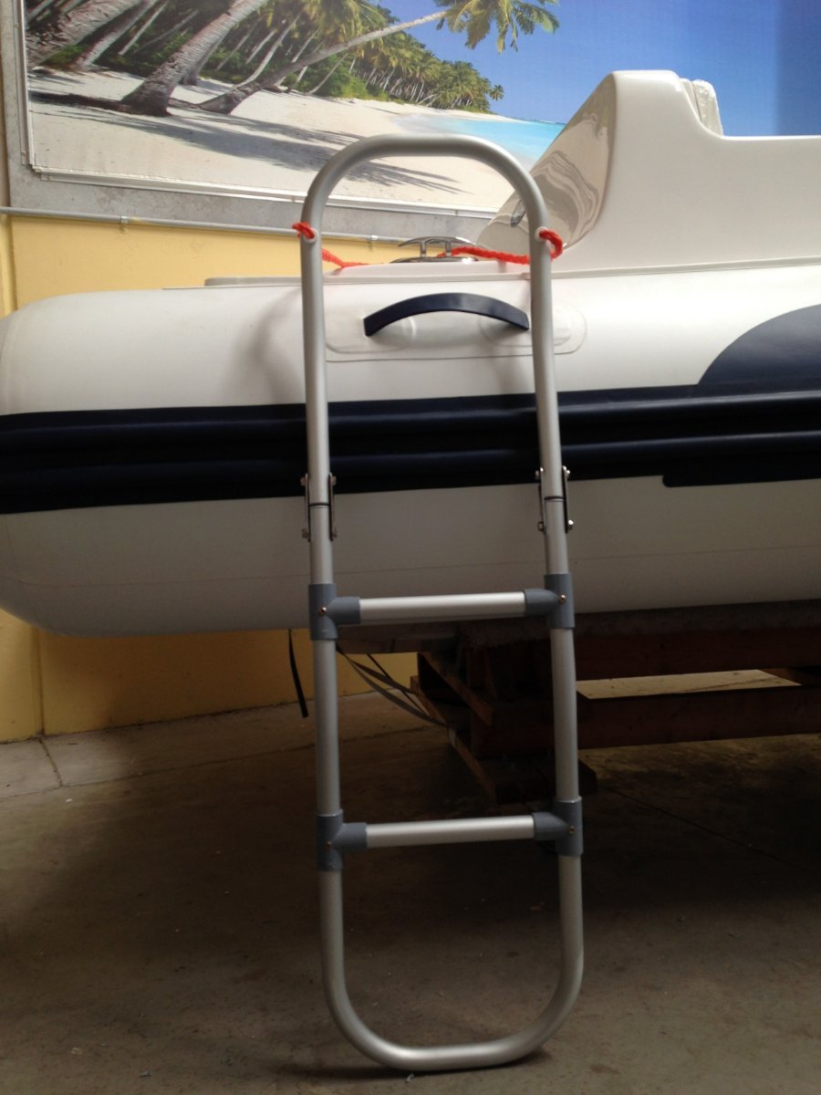 Ladder 3 Step Folding Alloy From Italy For Inflatable Boats for Sale ...