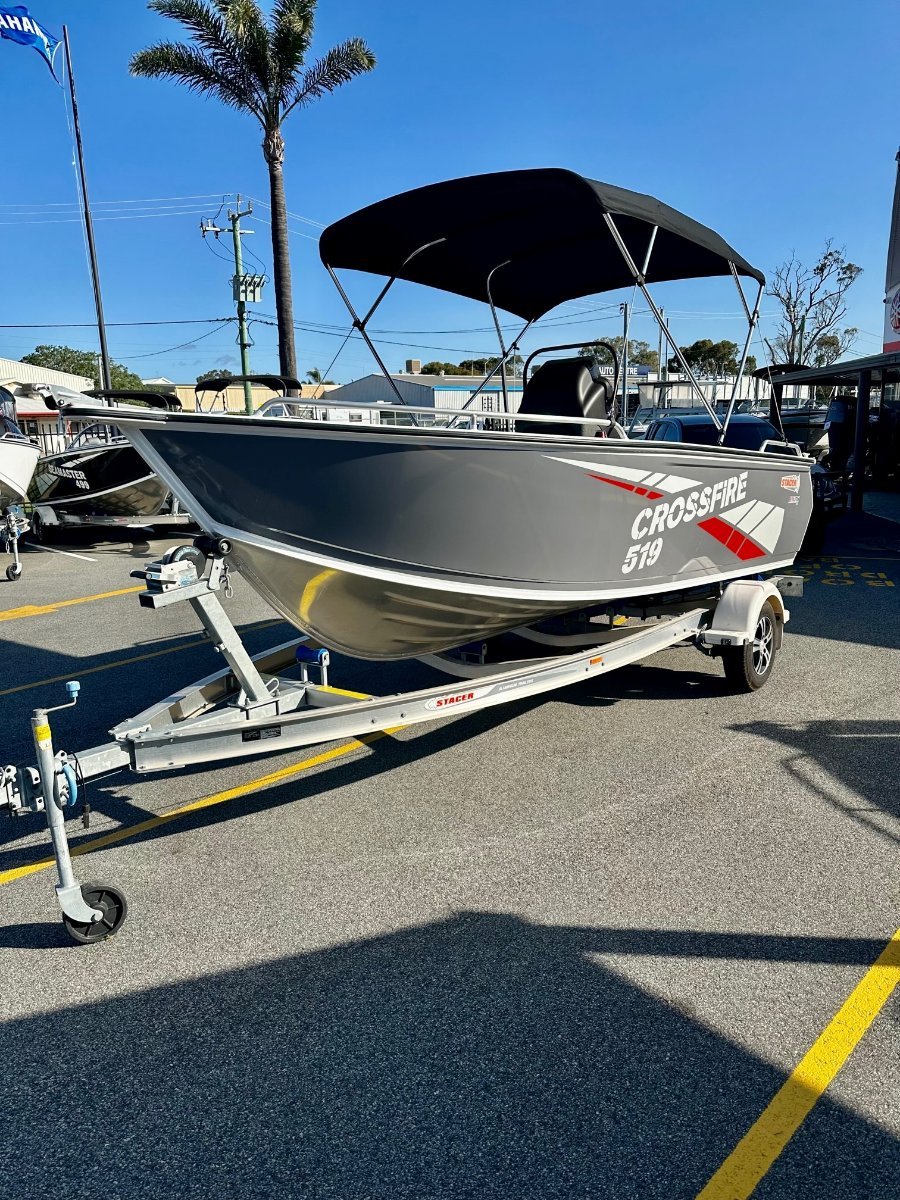Stacer 519 Crossfire: Trailer Boats | Boat for Sale | Aluminium ...