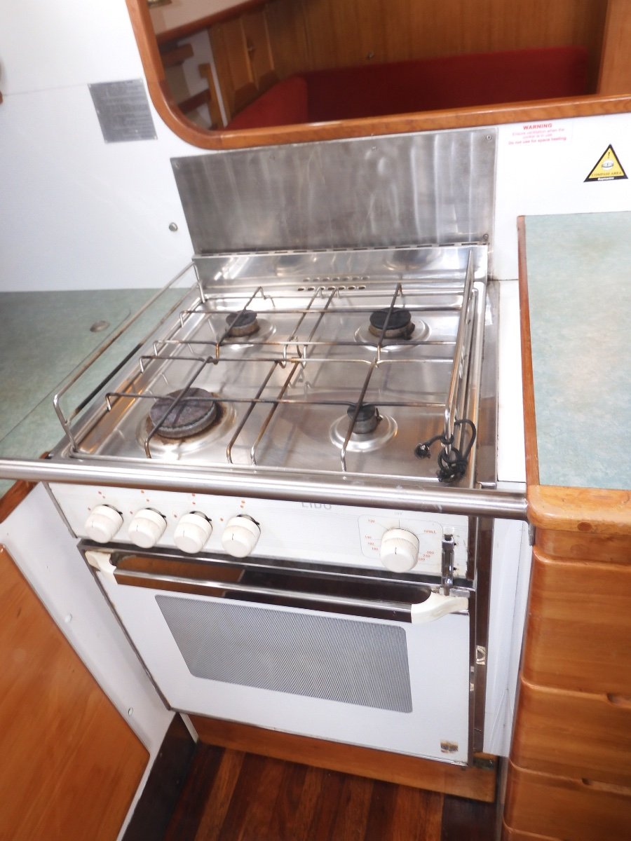 Used Alan Payne Skookum 40ft Steel Cruising Yacht Capable Bluewater ...