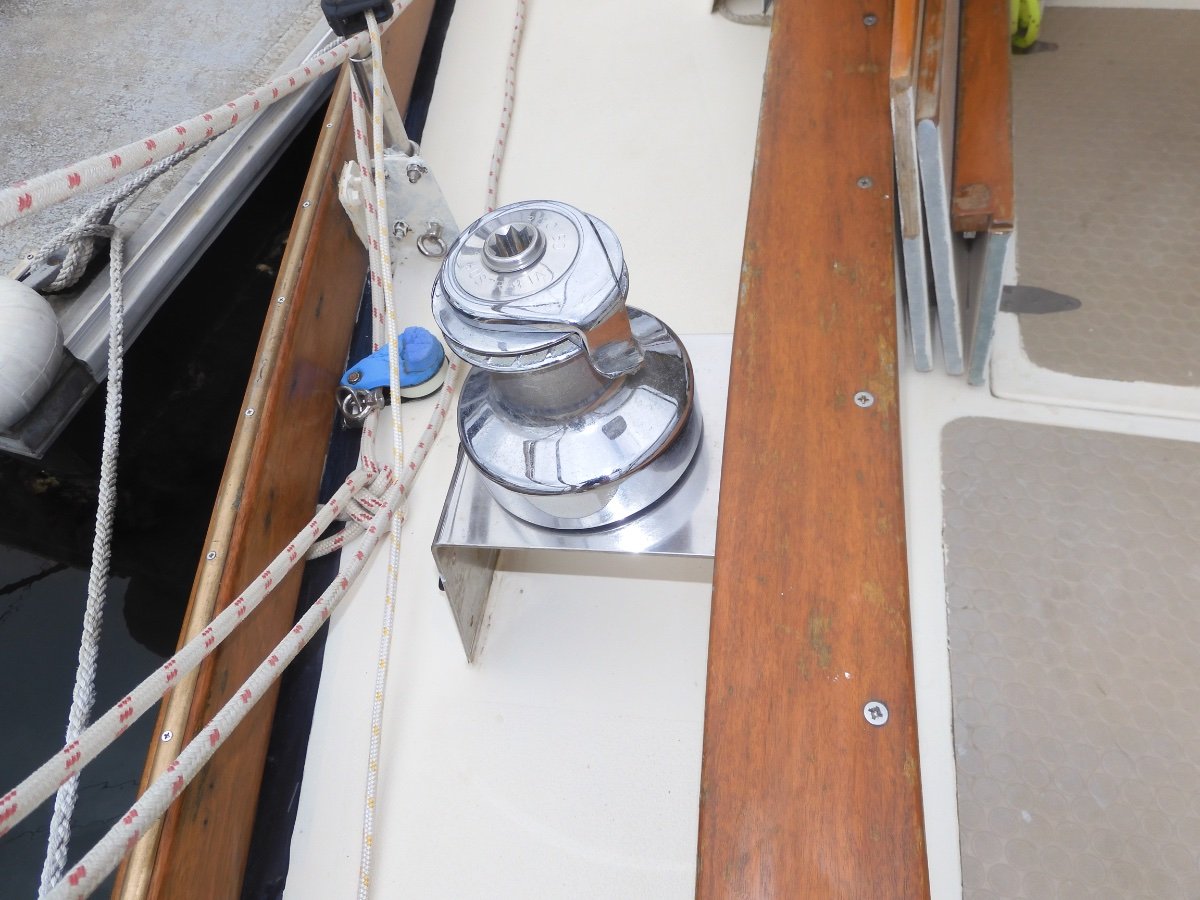 Used Alan Payne Skookum 40ft Steel Cruising Yacht Capable Bluewater ...