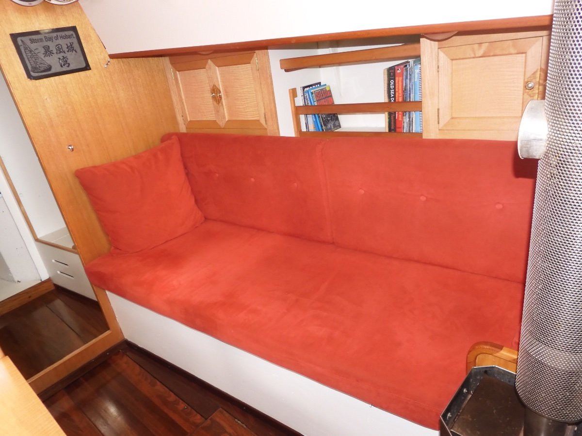 Used Alan Payne Skookum 40ft Steel Cruising Yacht Capable Bluewater ...