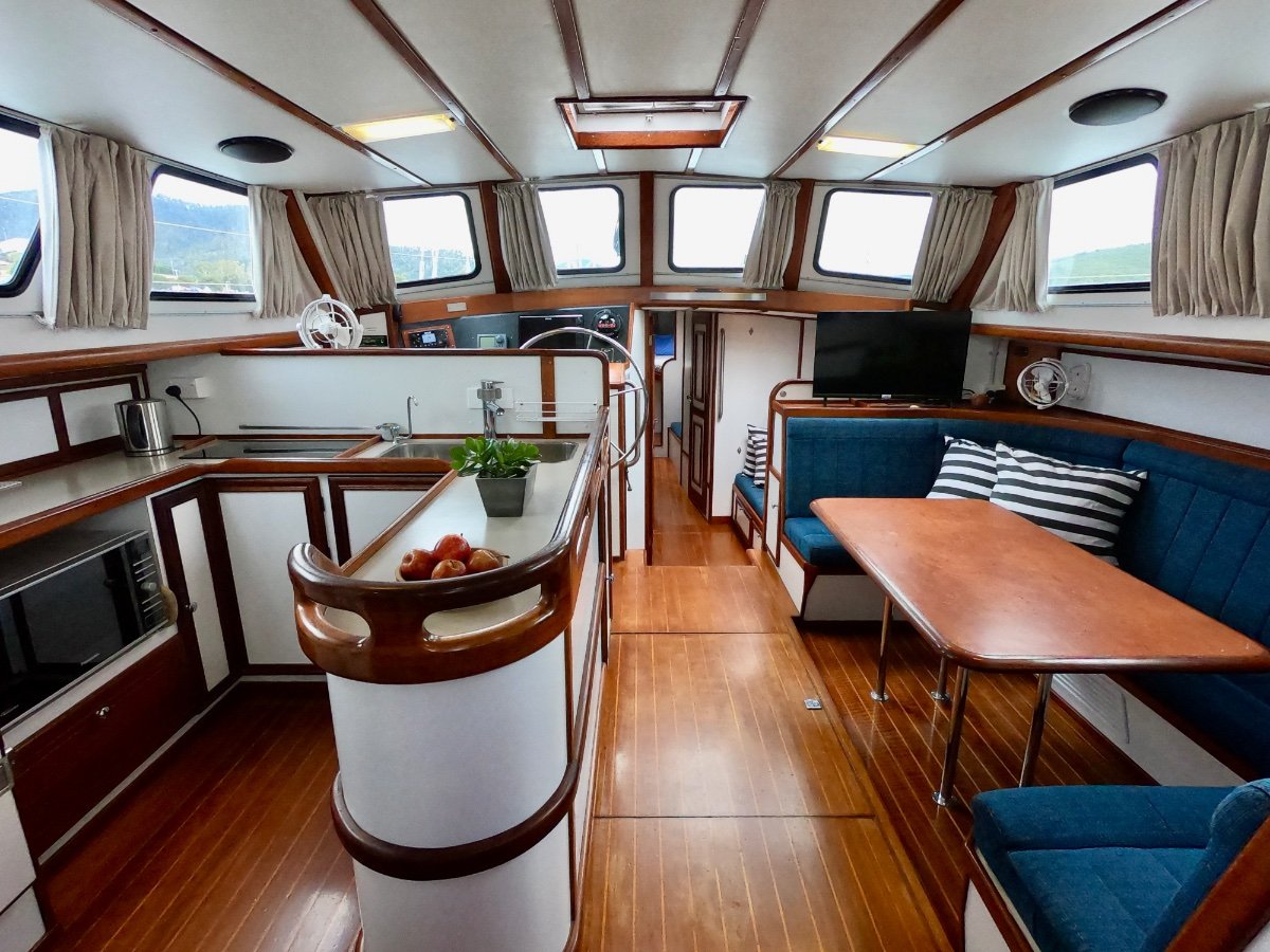 Used Adams 53 Pilothouse Extensively Upgraded, Superb Bluewater Cruiser ...