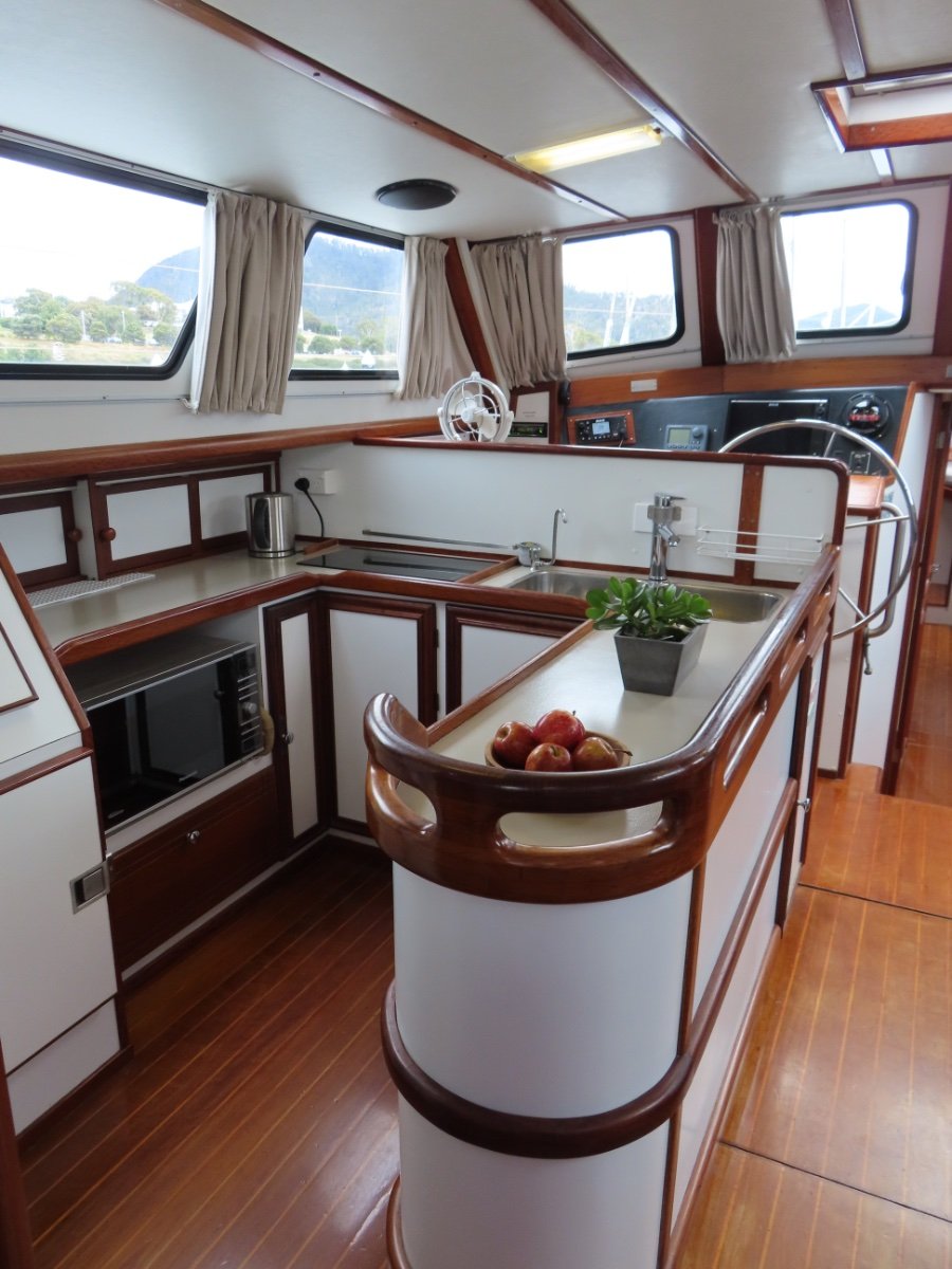 Used Adams 53 Pilothouse Extensively Upgraded, Superb Bluewater Cruiser ...