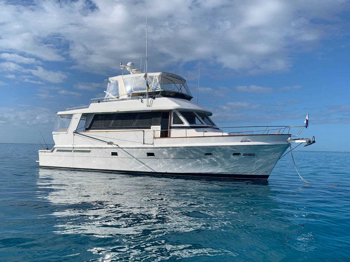 Southern Cross 53 Yachtfisher Flybridge Cruiser: Power Boats | Boats ...