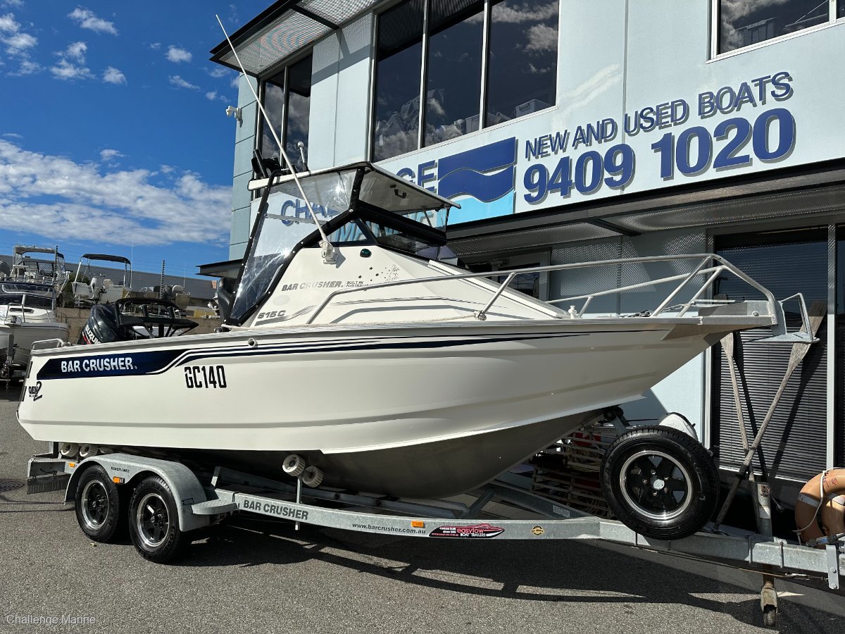 Bar Crusher 615c - Gen 2 Suzuki 140 Hp 4 Stroke 156 Hours: Trailer ...