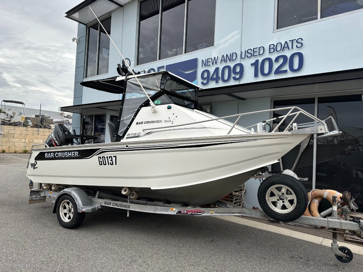 Bar Crusher 575c - Gen 2 With Suzuki 115hp 4 Stroke: Trailer Boats ...