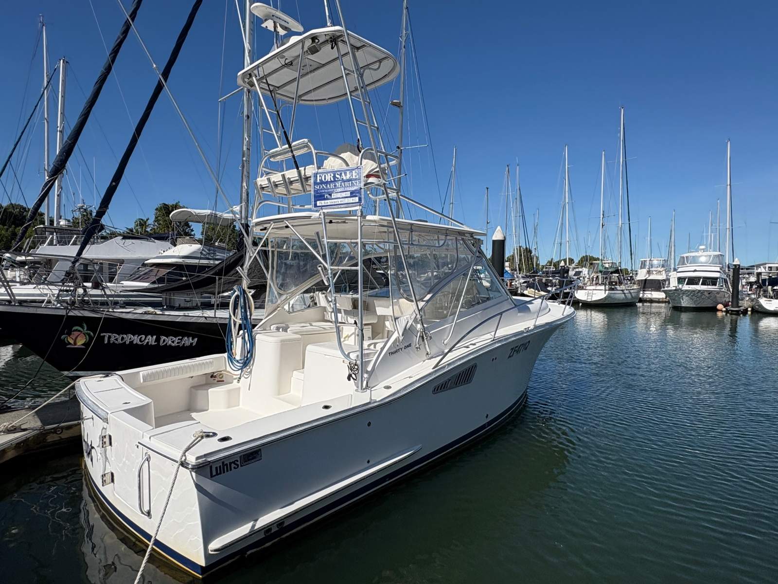 Used Ocean Marine Ocean 40 Liveaboard Cruiser for Sale | Boats For Sale ...