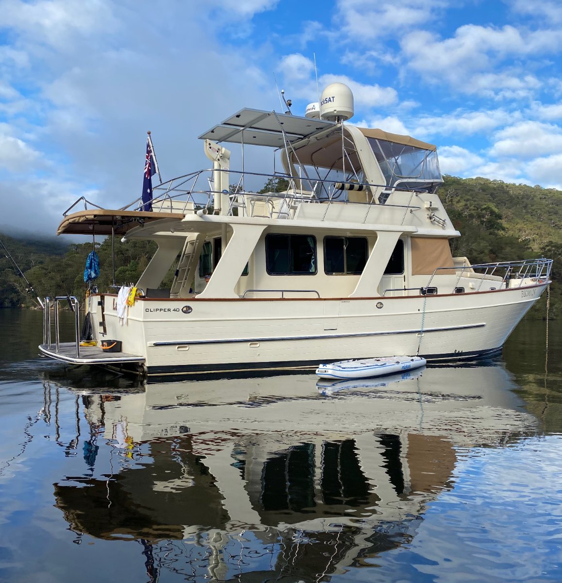 Used Clipper Heritage 40 Semi Displacement Flybridge Coastal Passage ...