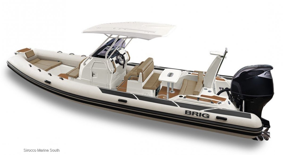 New Brig Eagle 8 fibreglass rigid inflatable boat For Sale | Sirocco ...