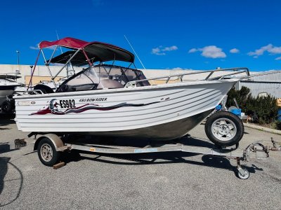 Ally Craft 4.75 Bow Rider Neat As A Pin And Powered By A Merc 4 Stroke ...