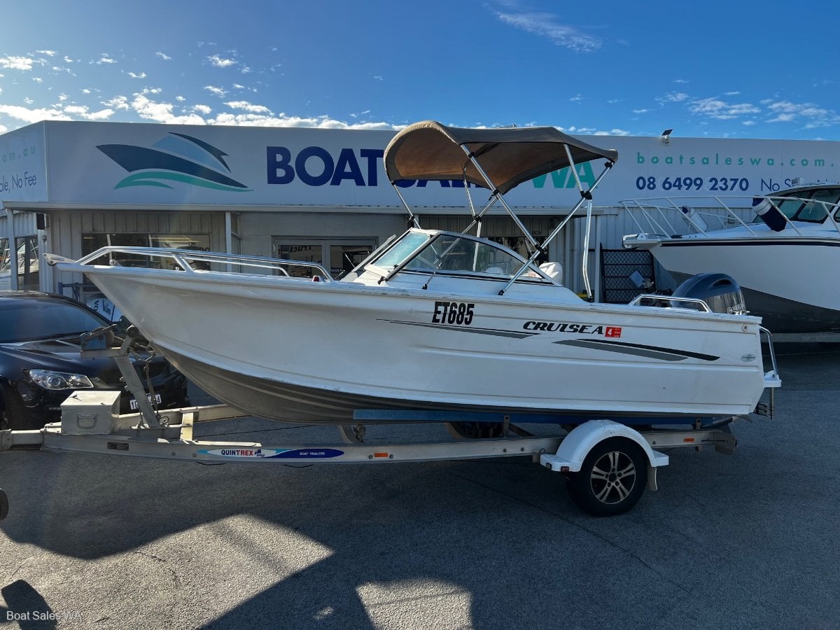 Quintrex 510 Cruiseabout 102hr 90hp 4str Yamaha Motor 2019 Model ...