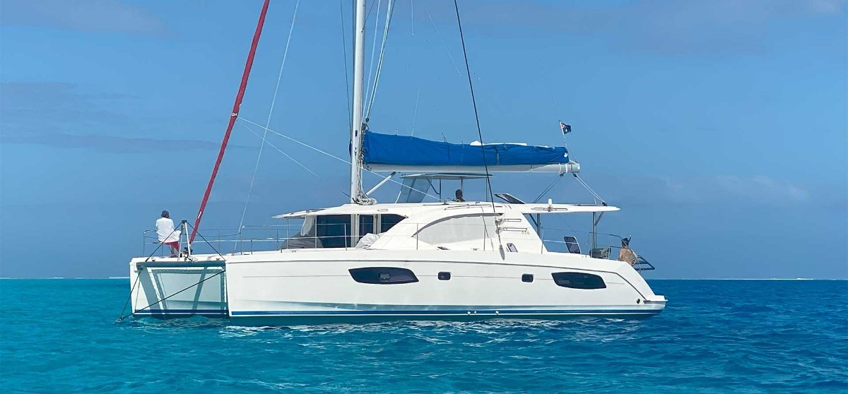 Leopard Catamarans 44: Sailing Catamaran for Sale | Carbon Fibre Sail ...