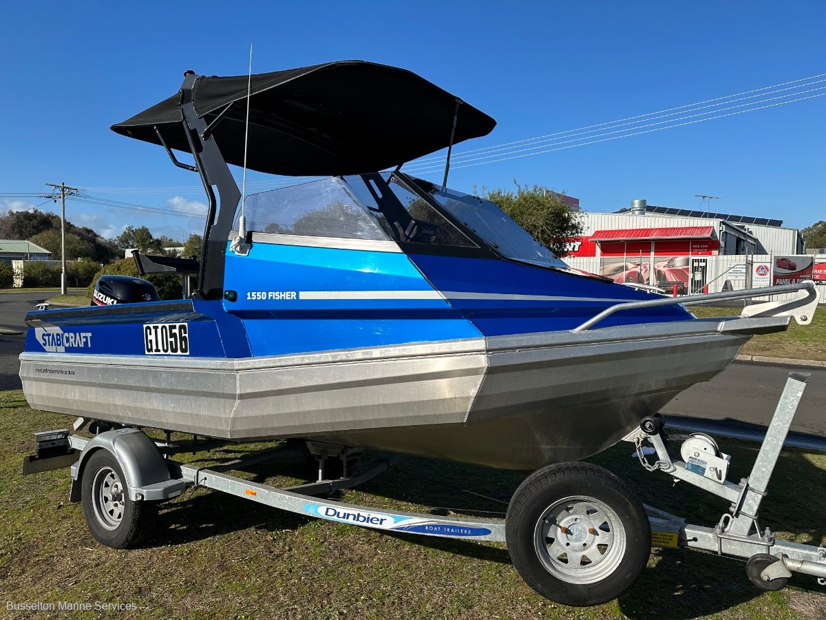 Stabicraft 1550 Fisher Only 54 Hours: Power Boats | Boats Online for ...
