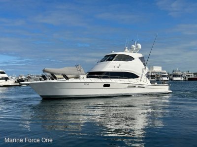 Riviera 56 Enclosed Flybridge Well We Didnt Even Get A Chance To Finish ...