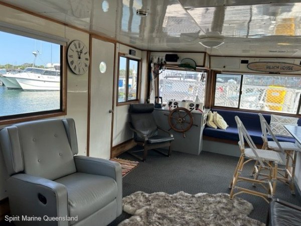 Bruce Harris Houseboat 55 Cat: House Boats | Boats Online for Sale ...