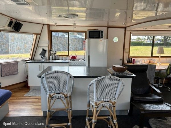 Bruce Harris Houseboat 55 Cat For Sale | Spirit Marine