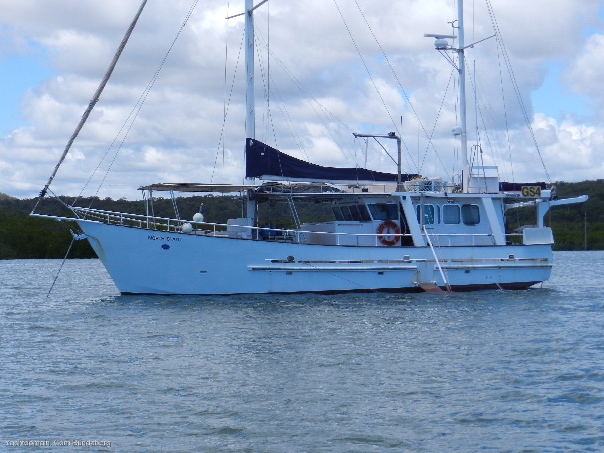 John Pugh Motor Sailer 15m: Power Boats | Boats Online for Sale | Steel ...