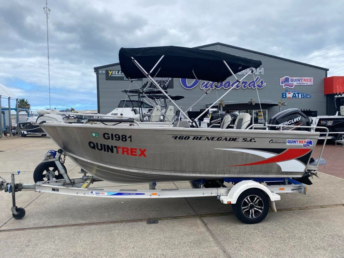Quintrex 460 Renegade Side Console: Power Boats | Boats Online for Sale ...