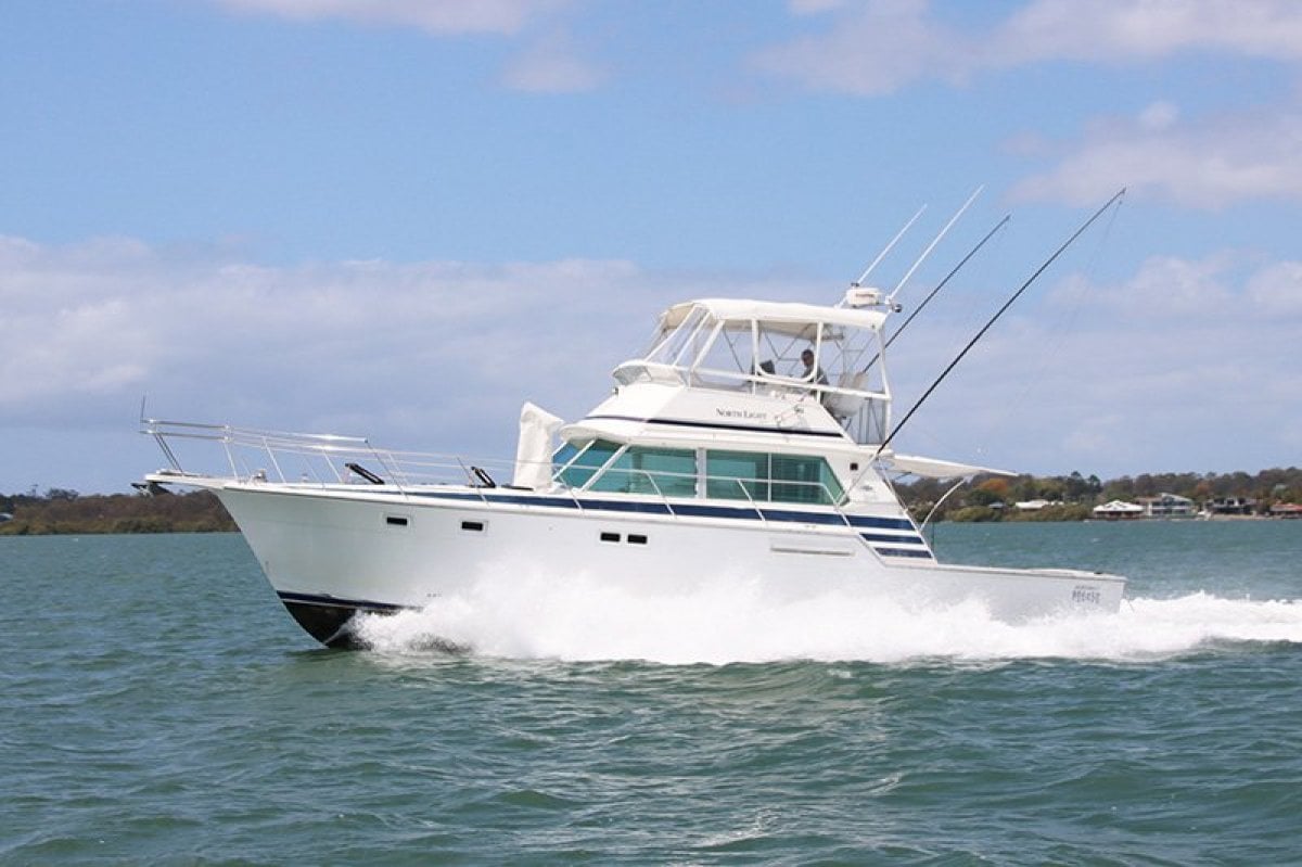 Bertram 45 Flybridge: Power Boats | Boats Online for Sale | Fibreglass ...