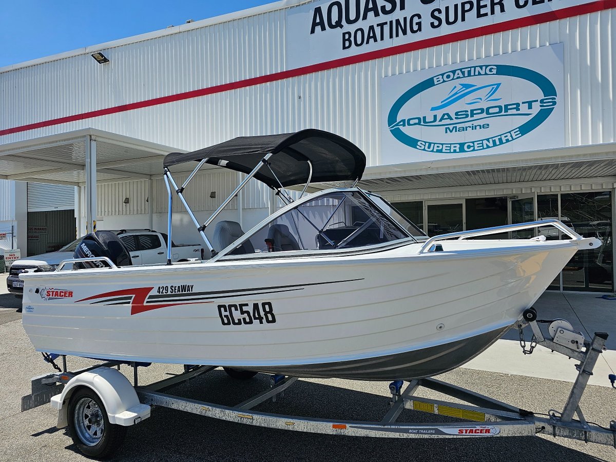 Stacer 429 Seaway: Power Boats | Boats Online for Sale | Aluminium ...