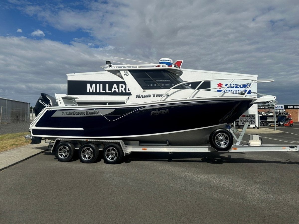 Oceanic Fabrication 7.5 Hardtop (first Launched Feb 2021): Power Boats | Boats Online for Sale ...