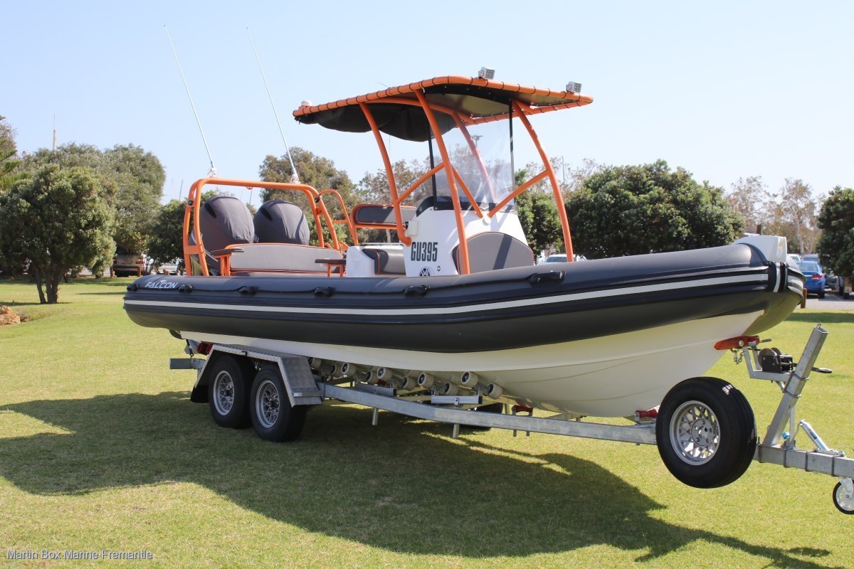 Falcon Inflatables 760 Srx With Auto Pilot And Position Lock: Trailer ...