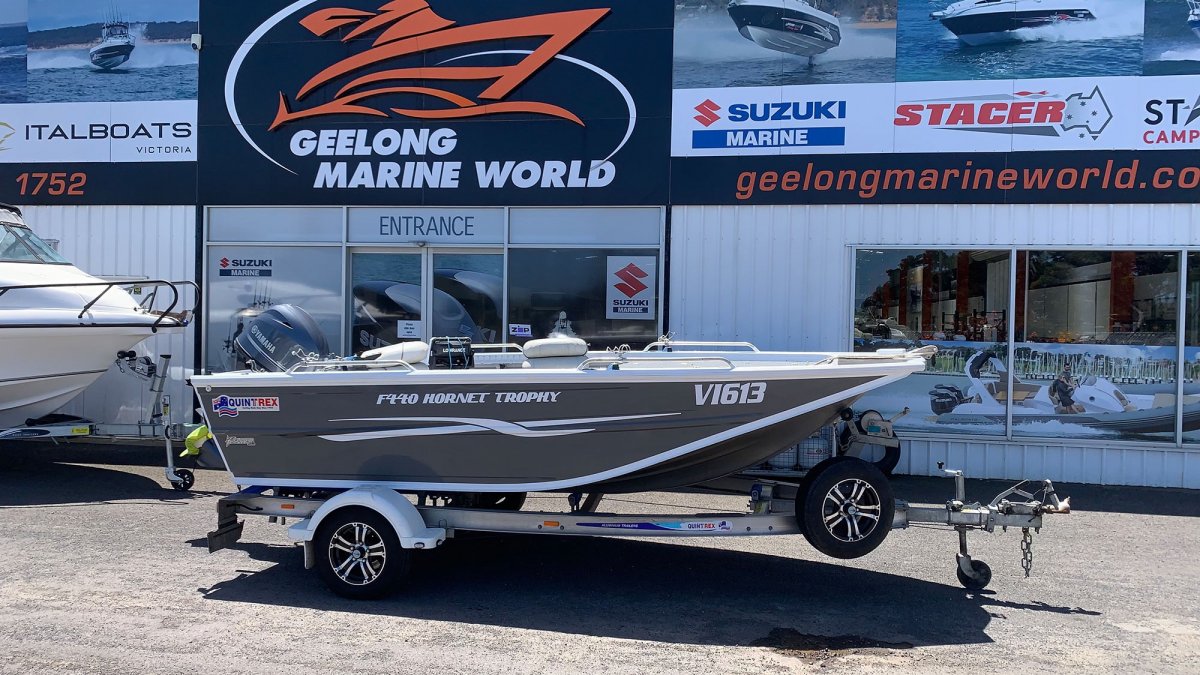 Quintrex 440 Hornet Trophy: Trailer Boats | Boats Online for Sale ...