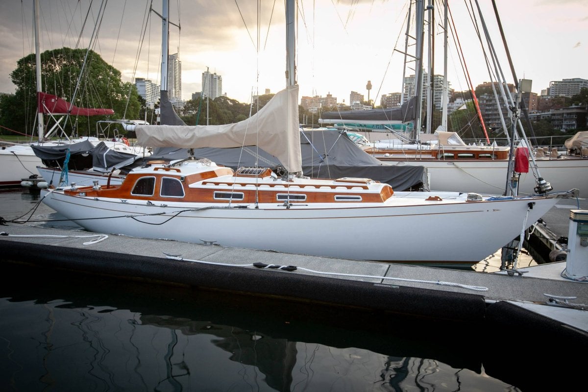Clem Masters 33ft Timber Sloop Malveena: Sailing Boats | Boats Online ...