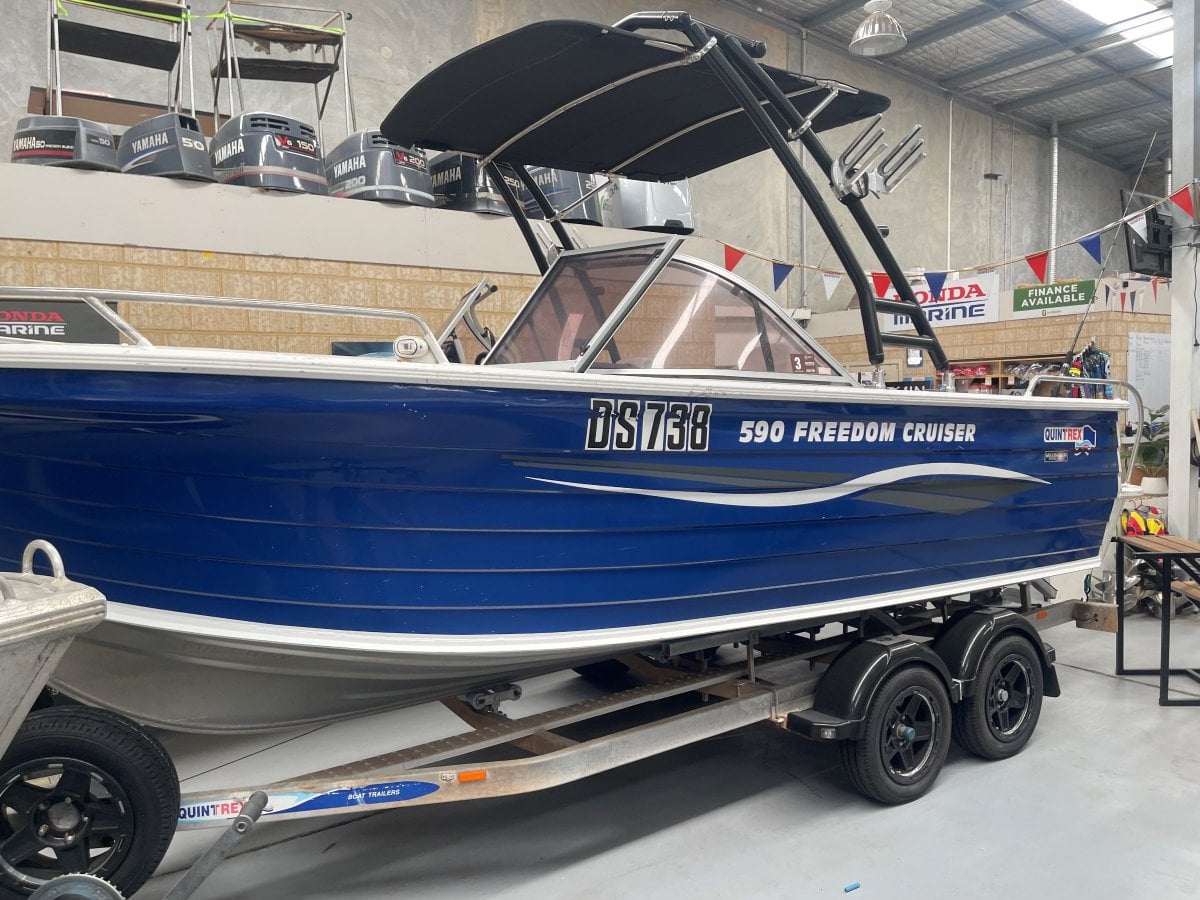 Quintrex 590 Freedom Cruiser: Power Boats | Boats Online for Sale ...