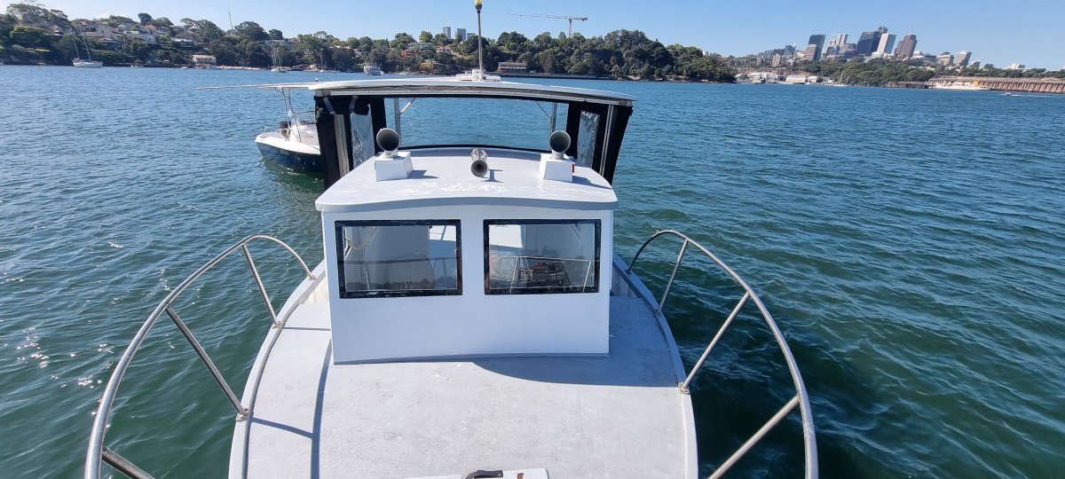 Timber Half Cabin Cruiser For Sale | Hallett Boat Brokers
