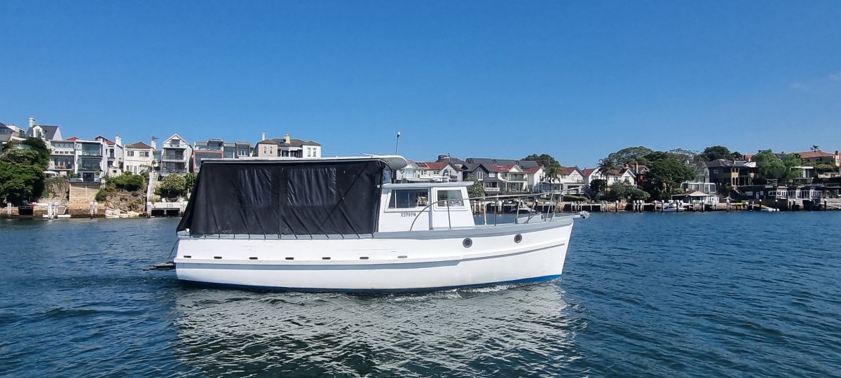 Timber Half Cabin Cruiser For Sale | Hallett Boat Brokers