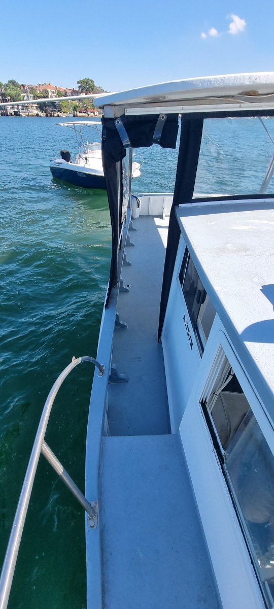 Timber Half Cabin Cruiser For Sale | Hallett Boat Brokers