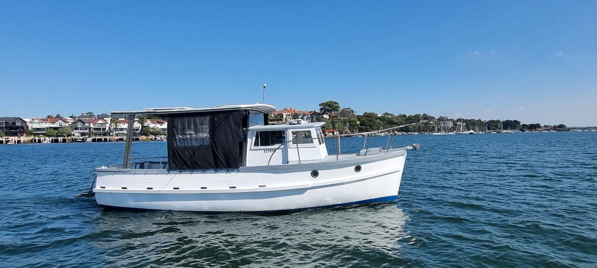 Timber Half Cabin Cruiser For Sale | Hallett Boat Brokers