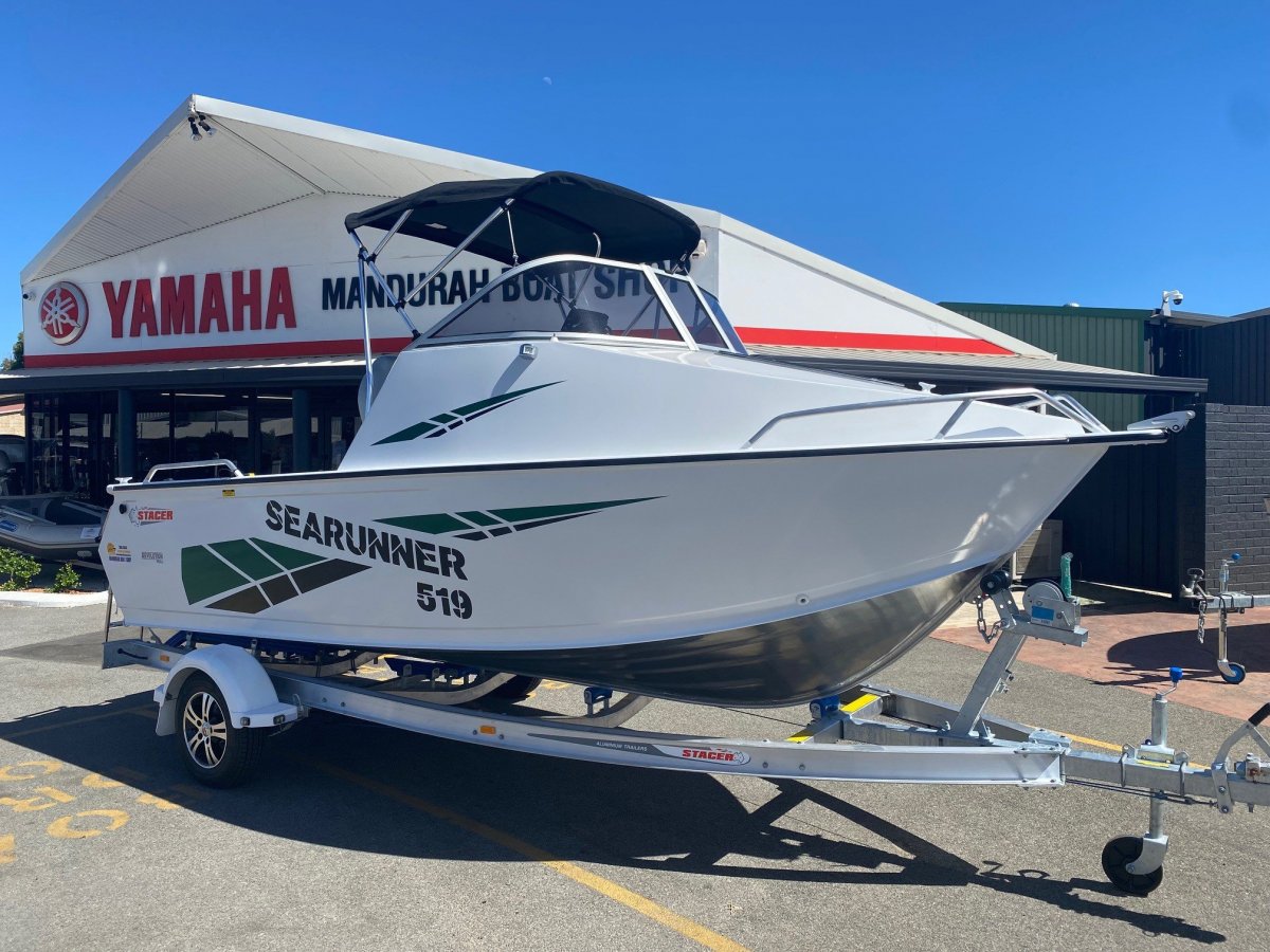 Stacer 519 Sea Runner 2024 Boat/motor/trailer Package: Trailer Boats ...
