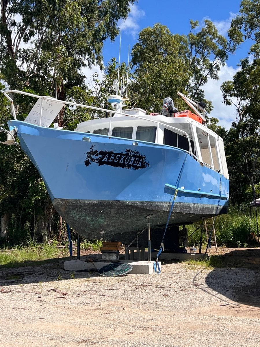 Steel Liveaboard Trawler Style Cruiser Reduced: Power Boats | Boats ...