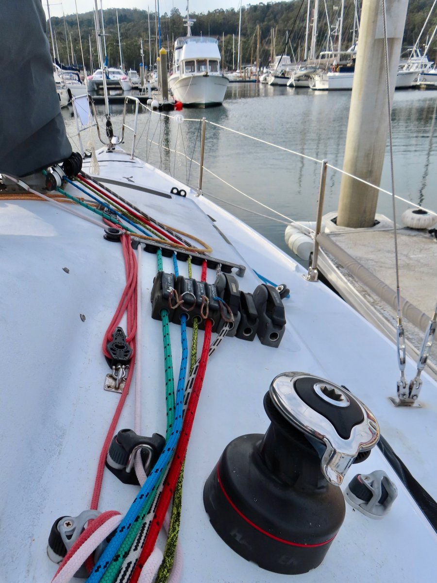 Used Fred Barrett 36 Performance Racer Cruiser New Rigging, Excellent ...