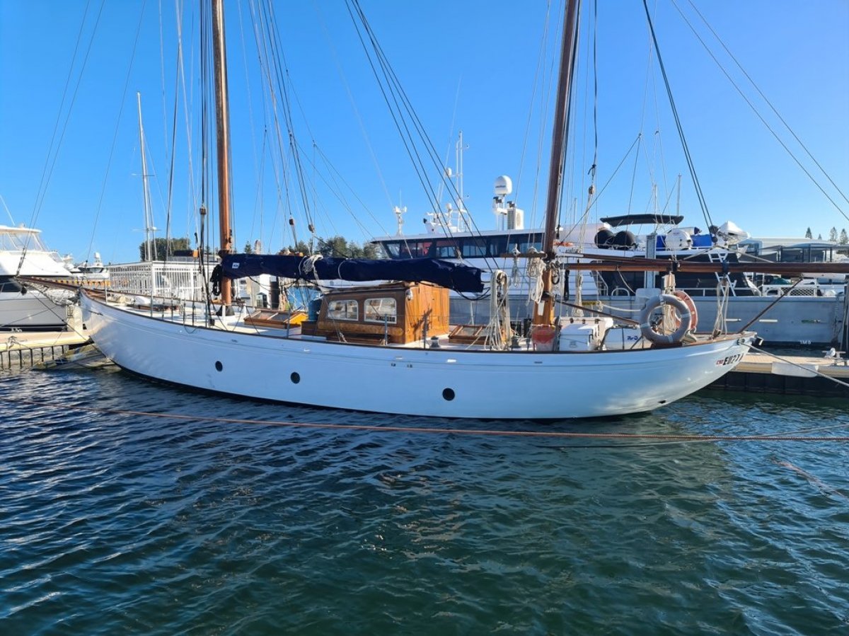 Used 62ft Classic Timber Gaff Rigged Ketch for Sale | Yachts For Sale ...