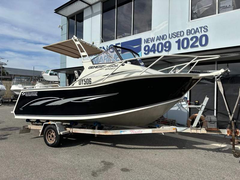 Genesis 550xl Sports Fisherman - Etec With Only 134 Hours: Trailer ...