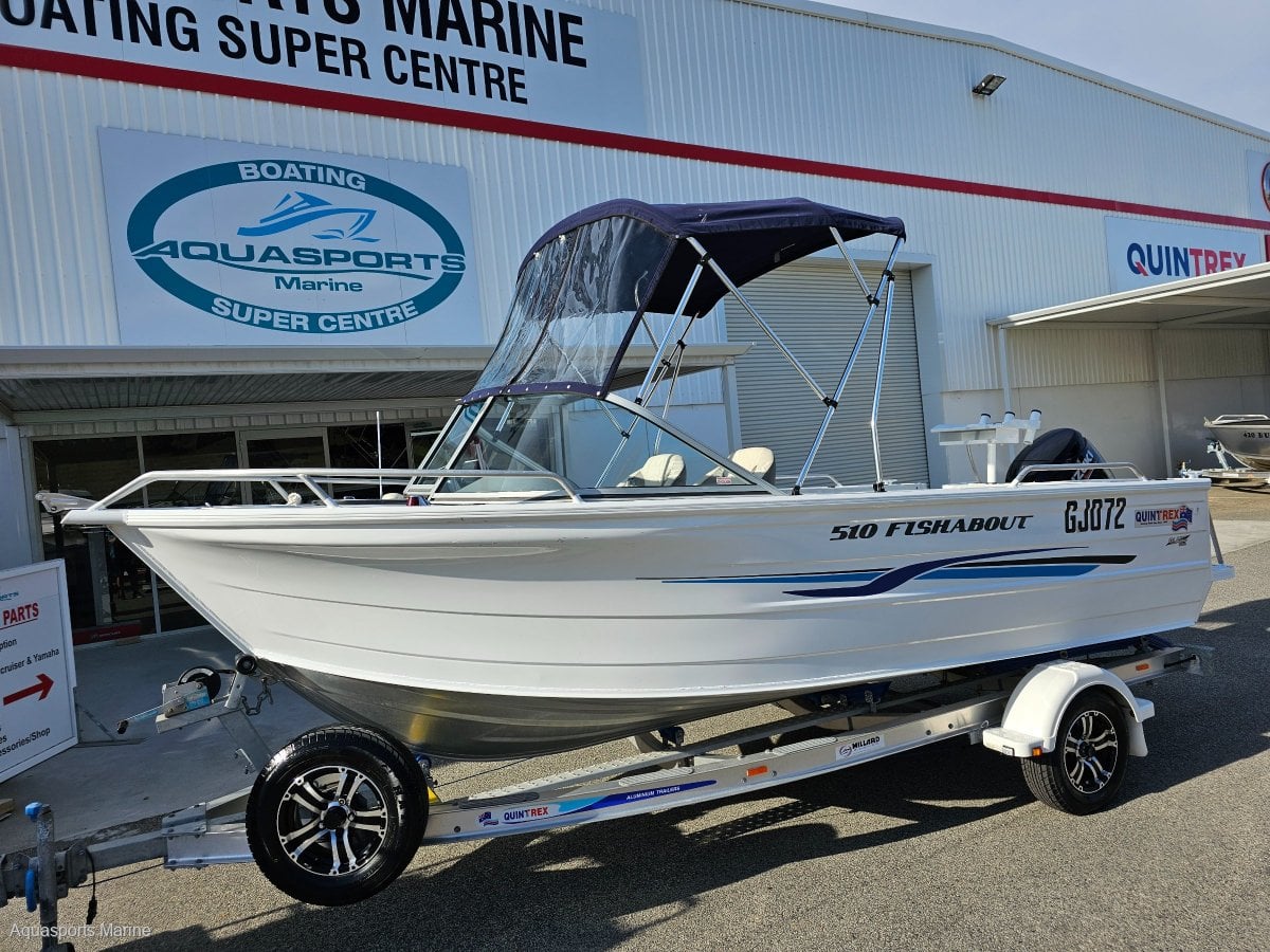 Quintrex 510 Fishabout: Power Boats | Boats Online for Sale | Aluminium ...