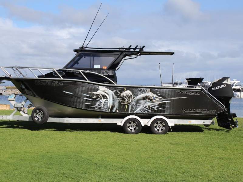 Razerline Olympian Montebello Special 8500: Trailer Boats | Boats ...